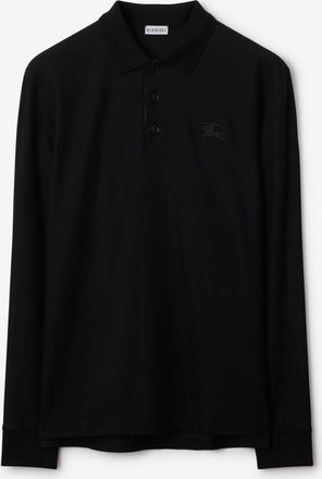 Burberry Polo à manches longues en coton, Size: XXXL