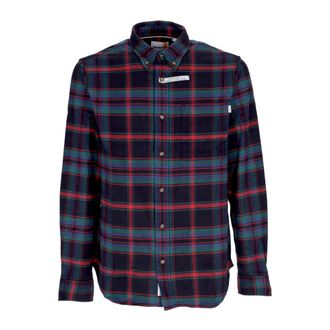 Timberland Kariertes Flanellhemd - - Shirts - Herren - Mehrfarbig - S
