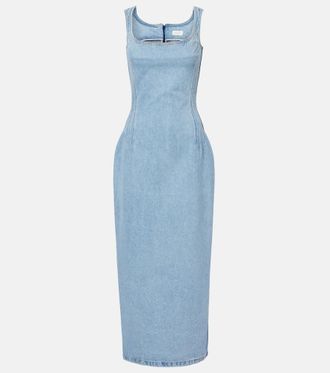 Magda Butrym Robe midi en jean