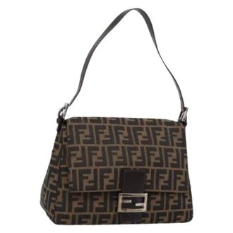 Fendi Sac bandouli&egrave;re Zucca Canvas Pre-owned - Femme - Pre-owned - Brun - Taille: ONE Size