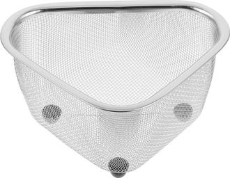 TOPBATHY 1stk Abtropfkorb Spinnensieb F&uuml;r Die K&uuml;che Sp&uuml;len Sieb Korb Waschbecken Schwammkorb Waschsch&uuml;ssel Aus Metall K&uuml;che Waschbecken Sieb Pasta Sieb Keramik