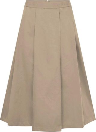Raffaello Rossi Femme, Jupes, Beige, Taille: 40 FR Jupe Midi Pliss&eacute;e