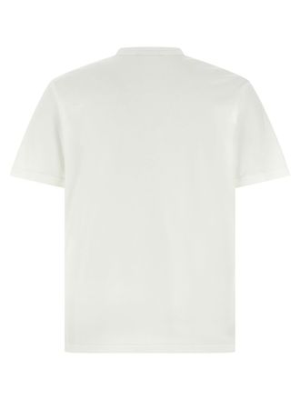 Comme Des Gar&ccedil;ons Mens White Cotton T-Shirt