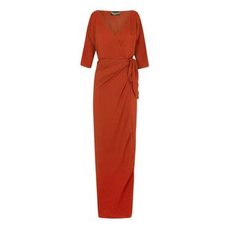 Cortana Genara- Seidenkleid in Karmesinrot - - Dresses - Damen - Rot - XS