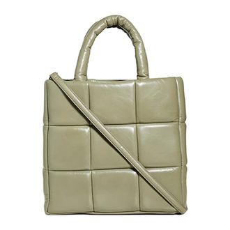 Stand Studio Stand Studio, Femme, Sacs, Vert, Taille: ONE Size Sac en Cuir Matelassé