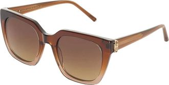 Janice Femme, Accessoires, Brun, Taille: ONE Size Oscar Lunettes de soleil