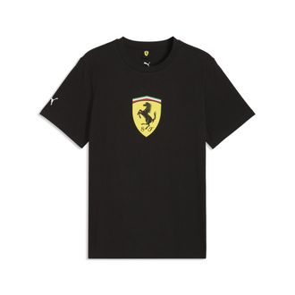 Puma Scuderia Ferrari ColouRot Shield T-Shirt Herren, Accessoires, Schwarz, XXL
