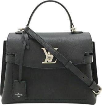 Louis Vuitton Pre-owned Sac Lockme Ever BB en cuir de veau souple - Femme - Pre-owned - Noir - Taille: ONE Size