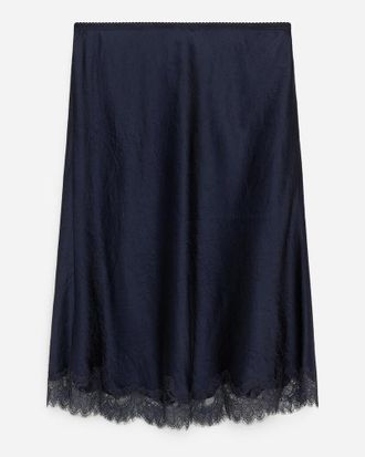 Arket Rock Mit Spitze -Blau