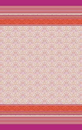 Bassetti Foulard, Baumwolle, ROT, 350x270