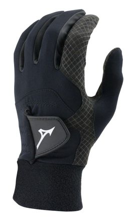 Mizuno ThermaGrip Herren-Golfhandschuhe, 2018, Schwarz, Gr&ouml;&szlig;e S