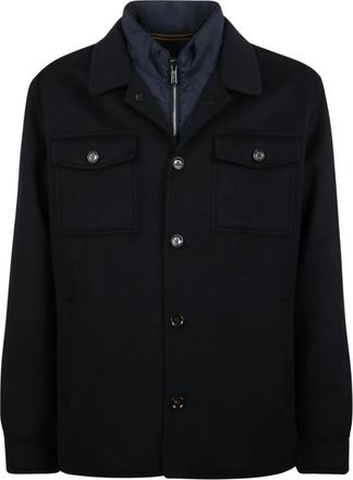 Moorer Dossi Coat - - Jackets - Herren - Blau - L