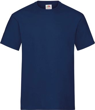 Fruit Of The Loom Herren T-Shirt, 3er Pack, Gr. XX-Large, Blau - Marineblau