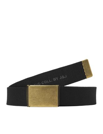 Jack & Jones Herren Jachimeji Woven Belt, Black, Numeric_85