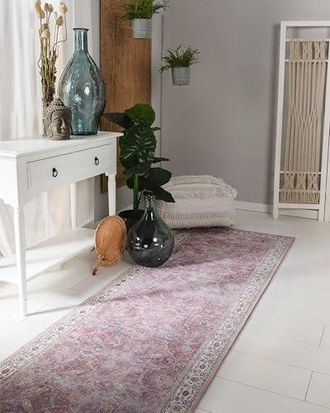 benuta L&auml;ufer Laury Rosa 80x240 cm