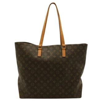 Louis Vuitton Sac cabas Monogram en toile Pre-owned - Femme - Pre-owned - Brun - Taille: ONE Size