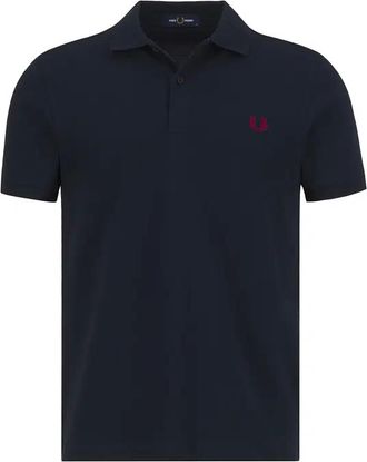 Fred Perry Herren Polo-Shirt blau