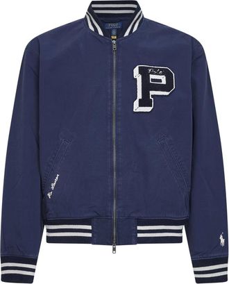 Polo Ralph Lauren Homme, Vestes, Bleu, Taille: XL Bomber Jacket