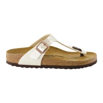 Birkenstock Sommer Gizeh Sandalen f&uuml;r Frauen - - Shoes - Damen - Wei&szlig; - 38 EU