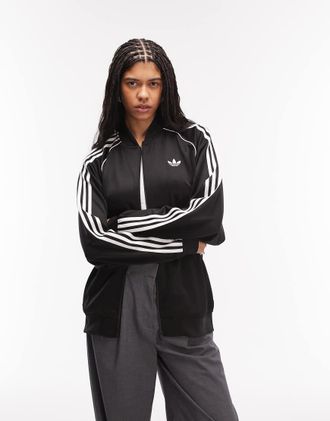 adidas Originals Superstar - Trainingsoberteil in Schwarz