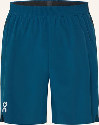 On 2-In-1-Trainingsshorts Train blau
