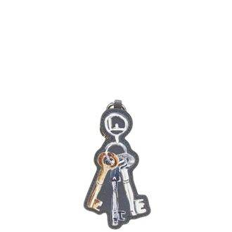 Fendi Pre-owned Cuir porte-cls - Femme - Pre-owned - Noir - Taille: ONE Size
