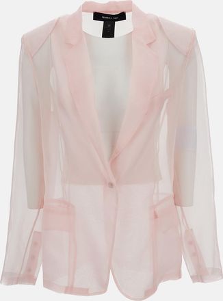 Federica Tosi Blazer Aus Seidenorganza
