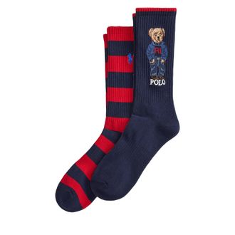 Polo Ralph Lauren Lange Socken Polo Ralph Lauren 449P11915001 Dunkelblau