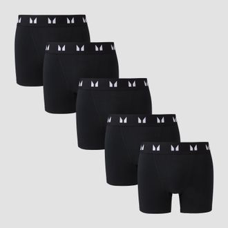 MyProtein Boxer MP pour hommes (lot de 5) - Noir - XS