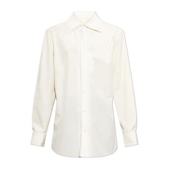 Maison Margiela Klassisches Hemd - - Shirts - Herren - Beige - M