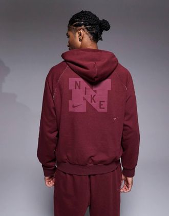 Nike Heritage Dri-FIT - Kapuzenpullover in Rot