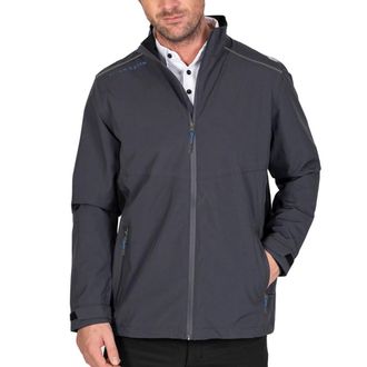 Island Green Island GREEN Herren wasserdichte Innen-Sturmmanschette Golf Jacke, anthrazit, 3XL