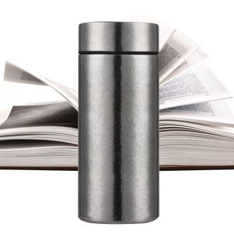 Generico Titan-Vakuumflasche, Kalt- und Warmflasche, auslaufsicher, 350 ml, kompakter Wasserbeh&auml;lter mit Isolierung, Hydration f&uuml;r Reisen im Freien, f&uuml;r Wander