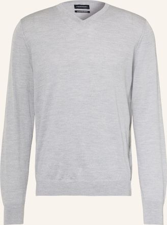 Strokesman's Strokesmans Pullover Aus Merinowolle grau