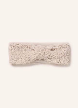 Capo Capo Stirnband Aus Teddyfell beige