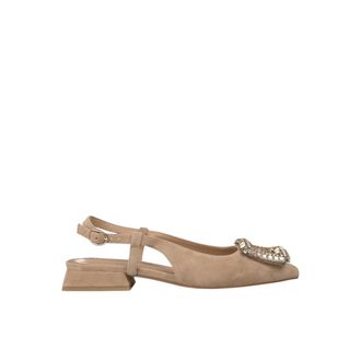Alma En Pena Flacher Brogue-Schuh - - Shoes - Damen - Beige - 40 EU