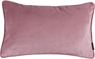 McAlister Textiles Matter Samt | Kissenbezug f&uuml;r Sofakissen in Altrosa | 60 x 40cm | erh&auml;ltlich in 25 Farben | griffester Samt edel paspeliert | Kissenh&uuml;lle f&uuml;r Samtkiss