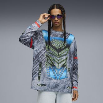 Puma A$AP ROCKY x PUMA Moto Armor Langarmshirt Unisex, Kleidung, Wei&szlig;, XXL