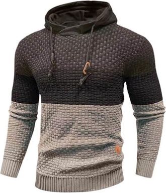 Generic Sweat a Capuche Homme Hooded Sweatshirt Hoodie Sweatshirt Homme Mode Ext&eacute;rieure, Tendances D&eacute;contract&eacute;es pour Le Printemps Automne et Hiver