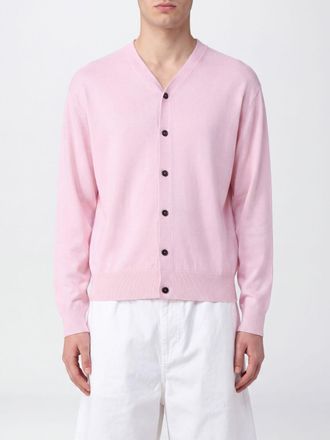 Jacquemus Cardigan coupe slim en coton avec col en V et bords c&ocirc;tel&eacute;s