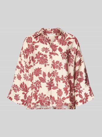 Moss Copenhagen Relaxed Fit Bluse mit 3/4-Arm Modell Vildana