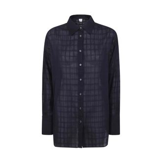 Aspesi Femme, Blouses et Chemises, Noir, Taille: 36 FR Chemises