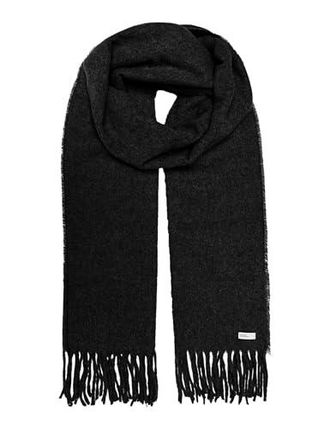 Only & Sons ONSEASTON Life &Eacute;charpe en tricot uni, noir, taille unique, Noir, taille unique