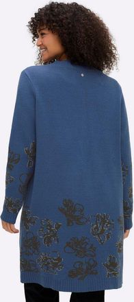 Sheego Strickjacke Strickjacke Langarm Jacquard