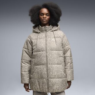 Puma Style Relaxed Steppjacke Damen, Kleidung,, XL