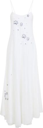 Ermanno Scervino Femme, Robes, Blanc, Taille: 38 FR Maxi Dress
