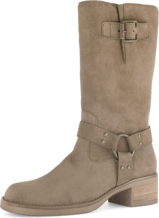 Gabor Damen Biker Boots, Frauen Stiefeletten,braun,klassisch,Komfort-Mehrweite,modisch,orthopaedisch,einlege-Sohlen,gesund,Farro,37.5 EU / 4.5 UK