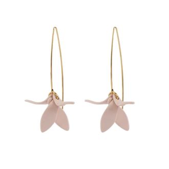 Malababa Femme, Accessoires, Jaune, Taille: ONE Size Boucles doreilles Pétales Orchidée