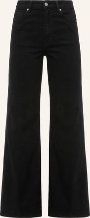 7 For All Mankind Jeans Lotta Wide Fit schwarz