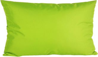 JACK 40x60cm Outdoor Lounge Kissen Dekokissen inkl. XXL-Füllung Wasserabweisend Sitzkissen Garten Stuhl Lotus Effekt, Farbe:Grün
